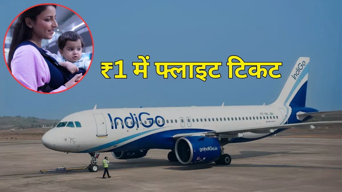 बच्चों के लिए ₹1 में फ्लाइट टिकट, Indigo का ये ऑफर जानकर खुशी से झूम ...