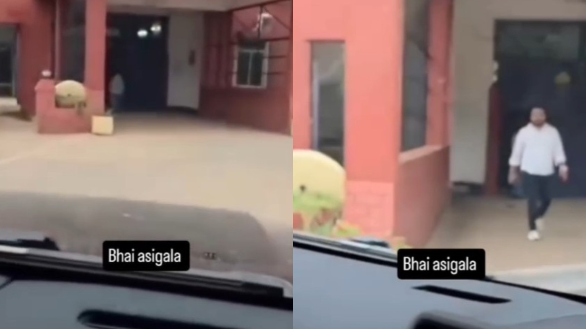 रिहा हुए गैंगस्टर को रिसीव करने जेल के अंदर दाखिल हुई SUV, VIDEO वायरल ...