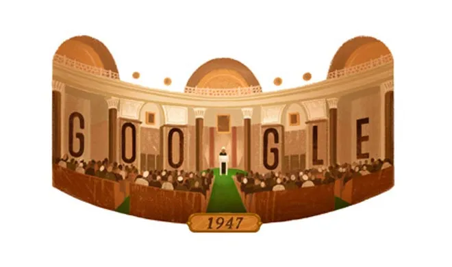 google celebrates indian independence day through doodle - India TV Hindi
