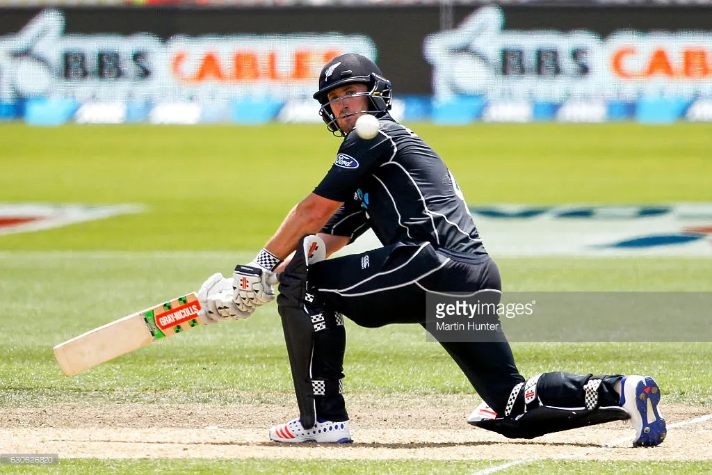 Neil Broom ton helps new zealand win 2nd odi and the series against ...