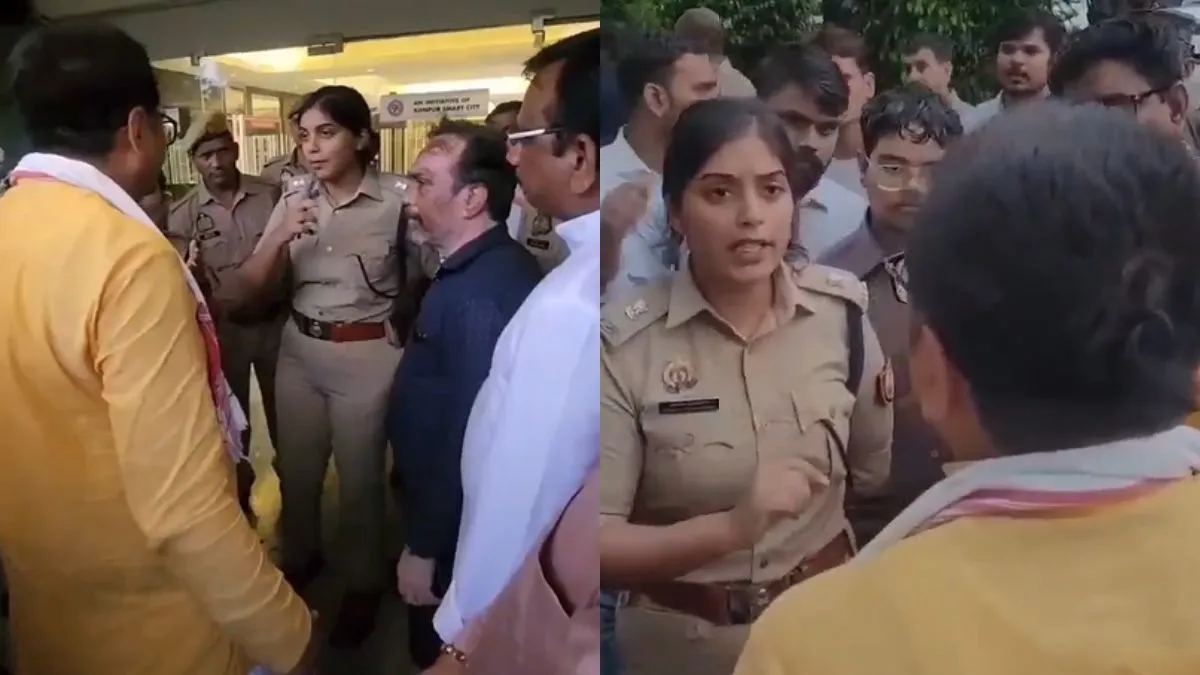 Video: जब भिड़ गए बीजेपी MLC अरुण पाठक और IPS अंजलि विश्वकर्मा, अब मामला पहुंचेगा CM योगी के पास ...