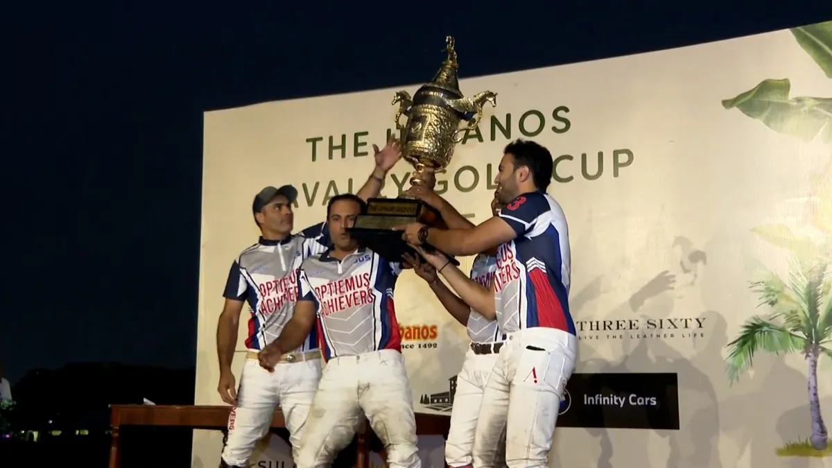 Habanos Cavalry Gold Cup 2025: Optiemus Achievers ने जीता फाइनल, जिंदल ...