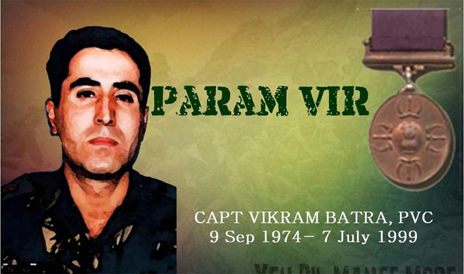 Captain Vikram Batra, the Sher Shah of Kargil and winner of Param Vir ...