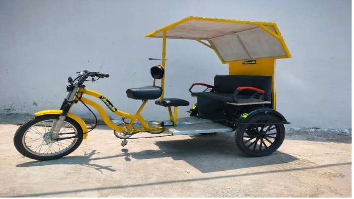 Amazing rickshaw launched in the country, you will be shocked to know ...