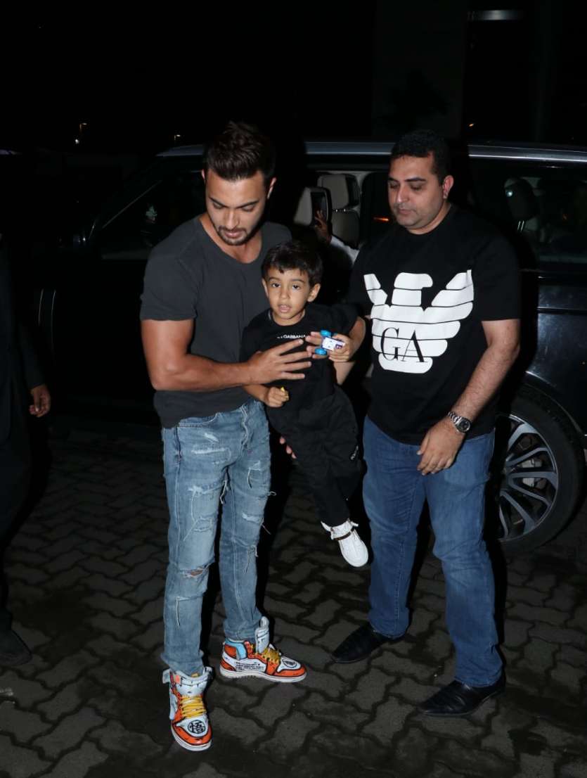 Bollywood Latest Photos Aug 12 arpita khan sharma ayush ahil sharma ...