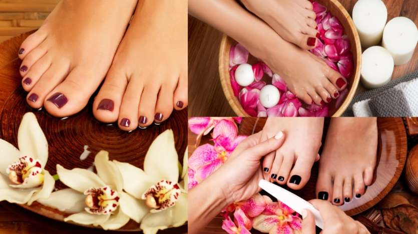 घर पर Pedicure करने के लिए इन टिप्स को स्टेप बाय स्टेप करें फॉलो, चेहरे ...