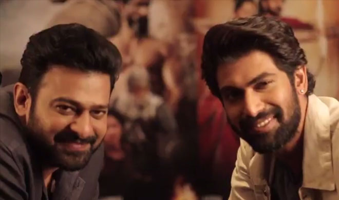 ‘बाहुबली 2' देखने के लिए प्रभास और दग्गूबाती ने ऐसे किया इन्वाइट ...