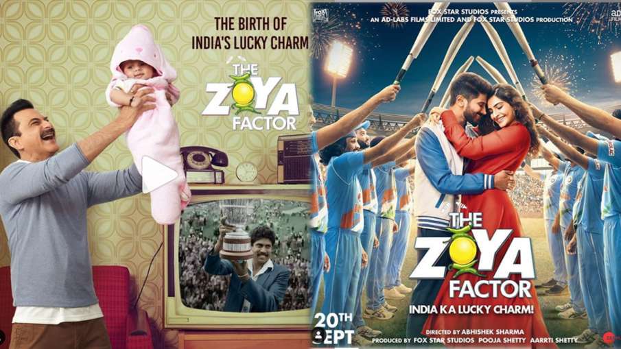 'The Zoya Factor' Before the trailer launch, the new poster and Cute ...