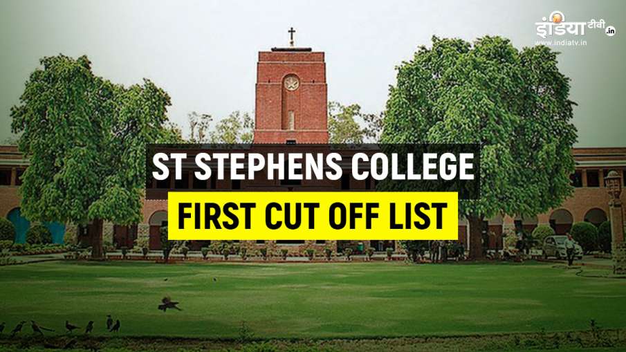delhi university admissions 2020 st stephens college first cut off List ...