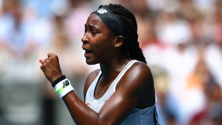 America's Coco Gough barely wins first round in preparation for ...