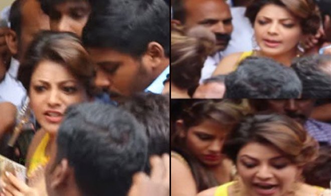 काजल अग्रवाल का पब्लिक में हुआ molestation - India TV Hindi